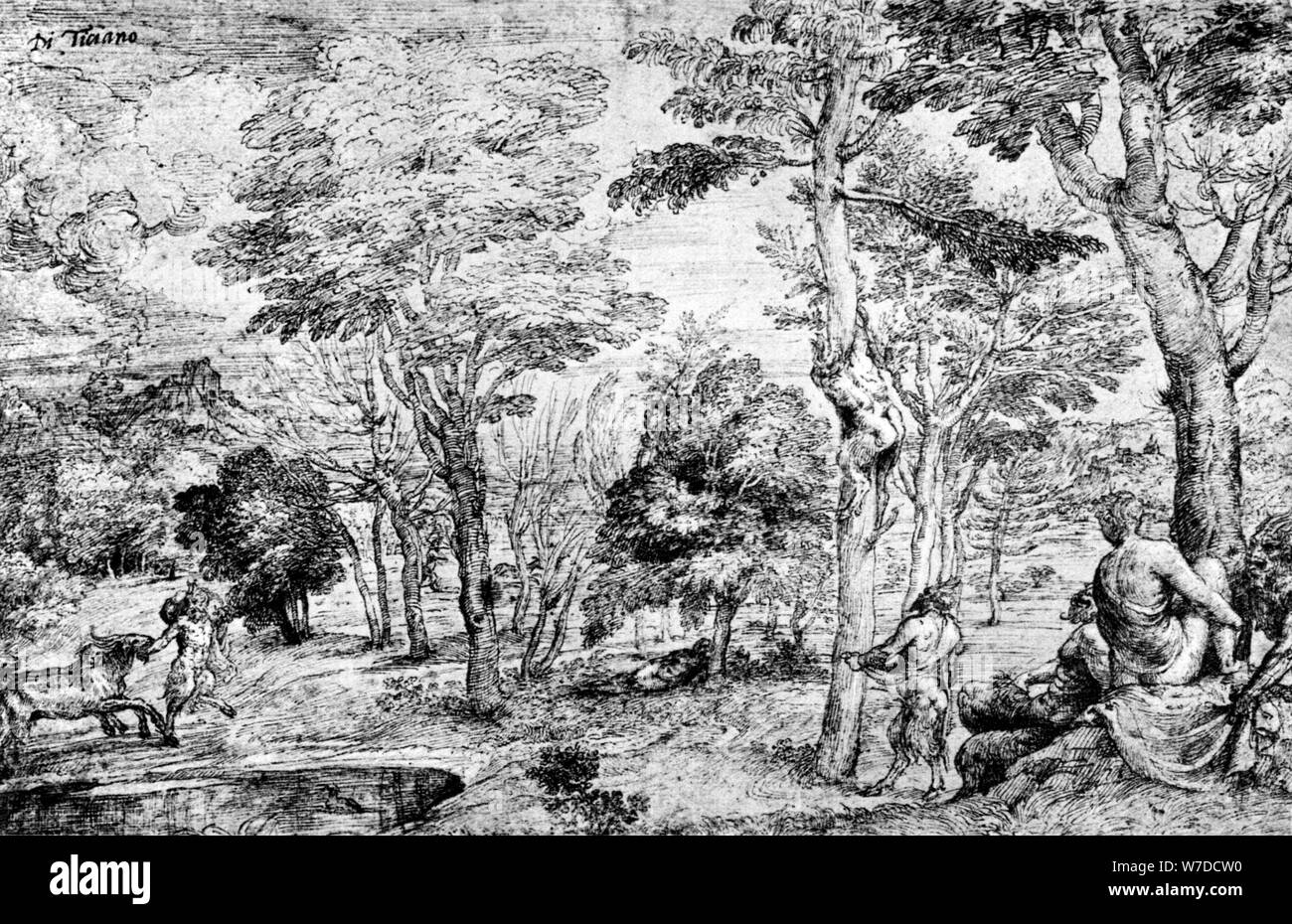 Mythologie des satyres Banque de photographies et d’images à haute ...