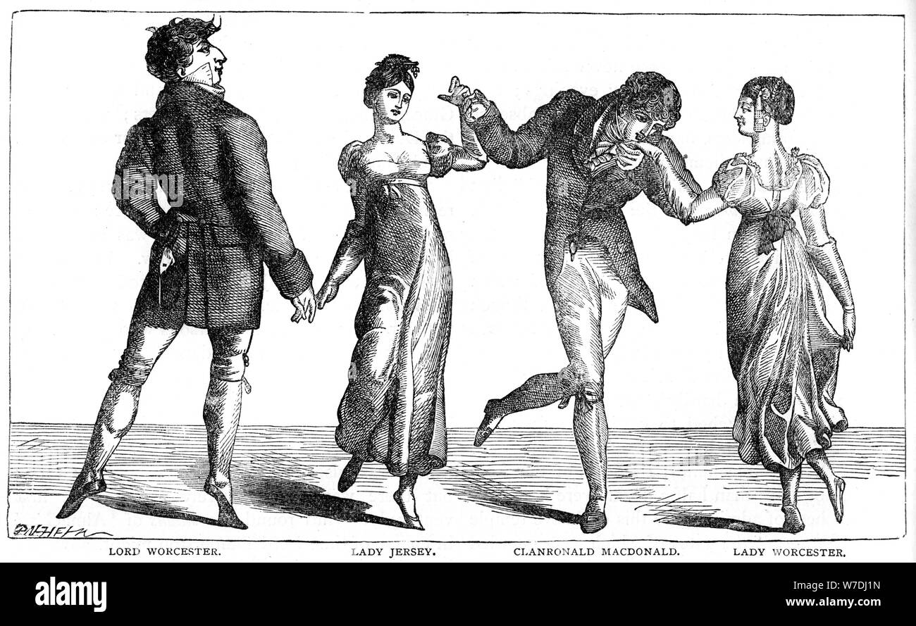 Quadrille Dance Banque d'image et photos - Alamy