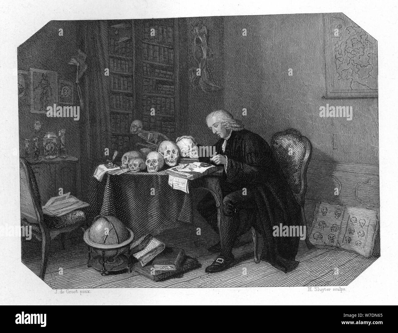 Petrus Camper, anatomiste néerlandais, anthropologue et un naturaliste ...