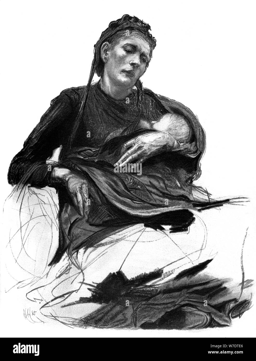 Enfant inconnu tenant Banque de photographies et d’images à haute ...