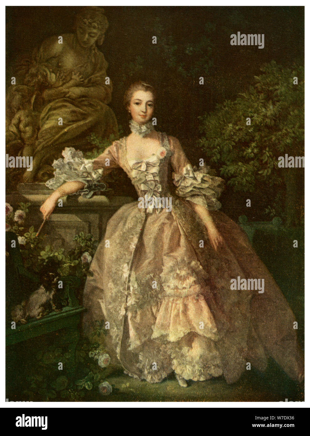 Marquise de pompadour francois boucher Banque de photographies et d ...