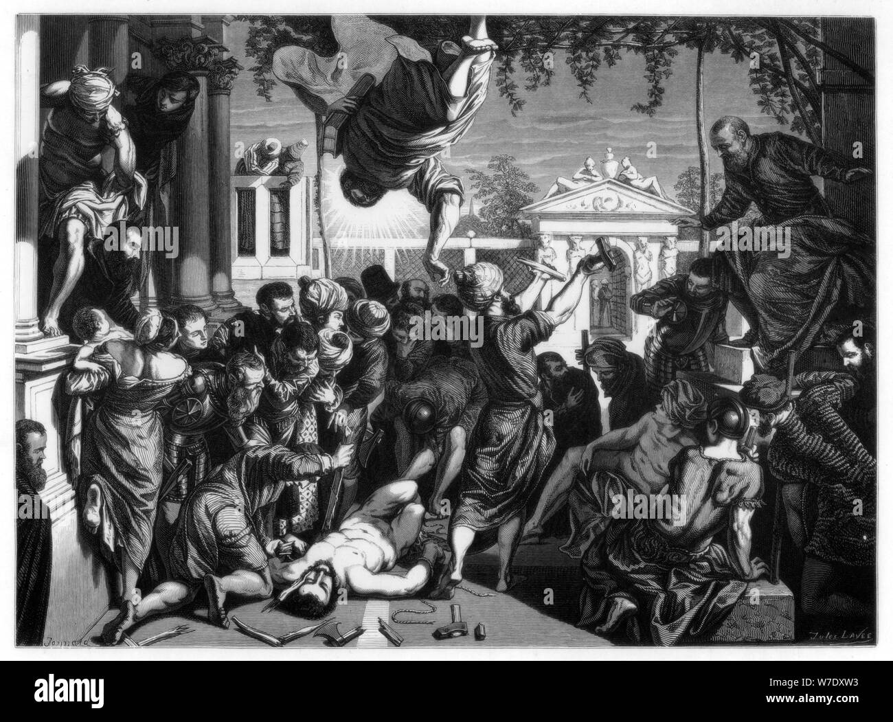 "Le miracle de Saint Marc en libérant l'esclave", 1548 (1870). Artiste ...