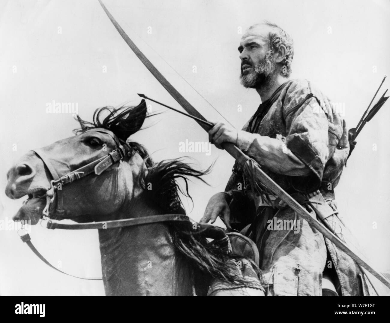 Acteur Barbu Banque d'images noir et blanc - Alamy