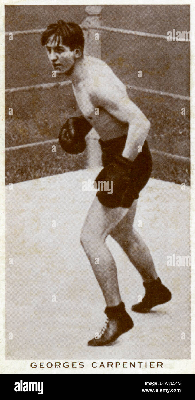 Georges carpentier french boxer Banque de photographies et d’images à ...