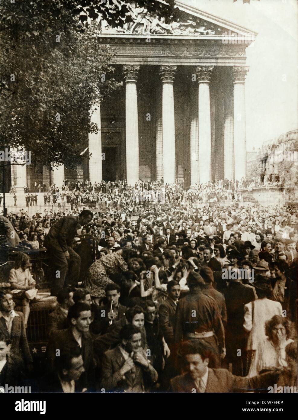 Le jour de la victoire 1945 paris Banque de photographies et d’images à ...