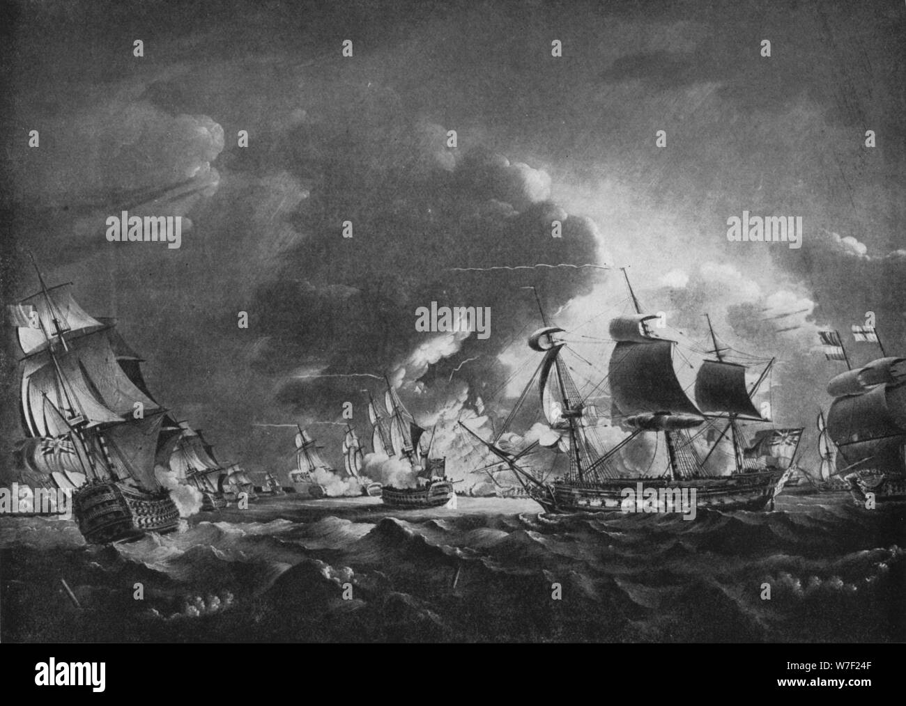 Robert dodd dodd Banque d'images noir et blanc - Alamy