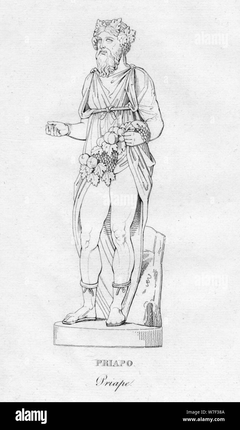 Priape statue Banque de photographies et d’images à haute résolution ...