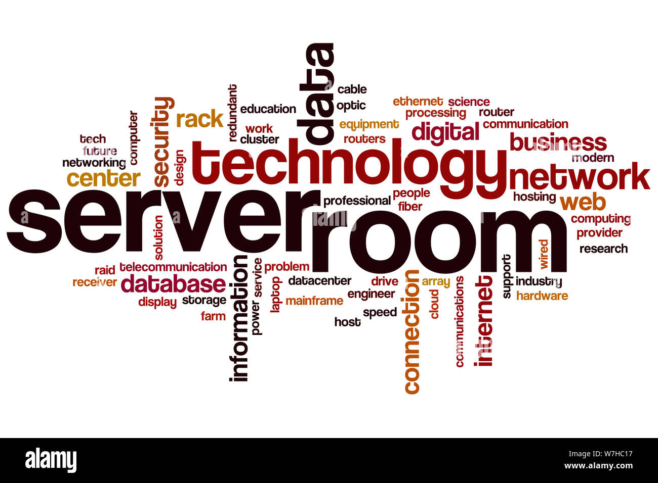 Server room Banque d'images détourées - Alamy