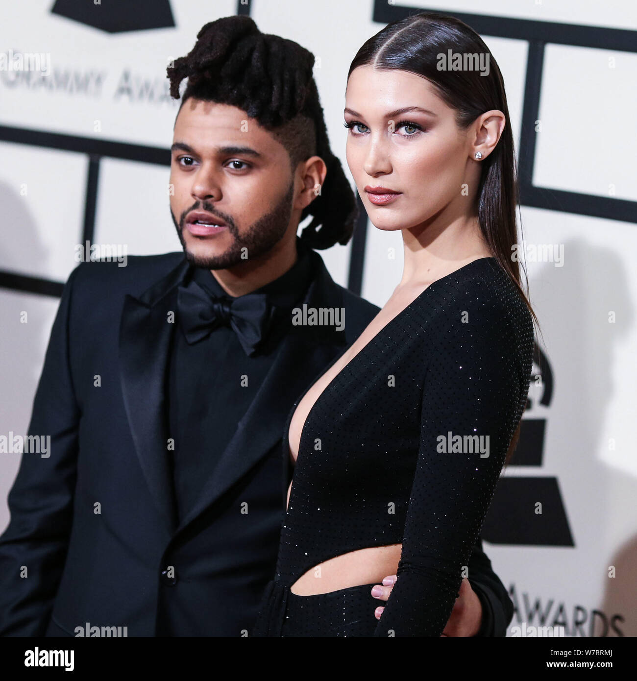 The weeknd and girlfriend bella hadid Banque de photographies et d ...