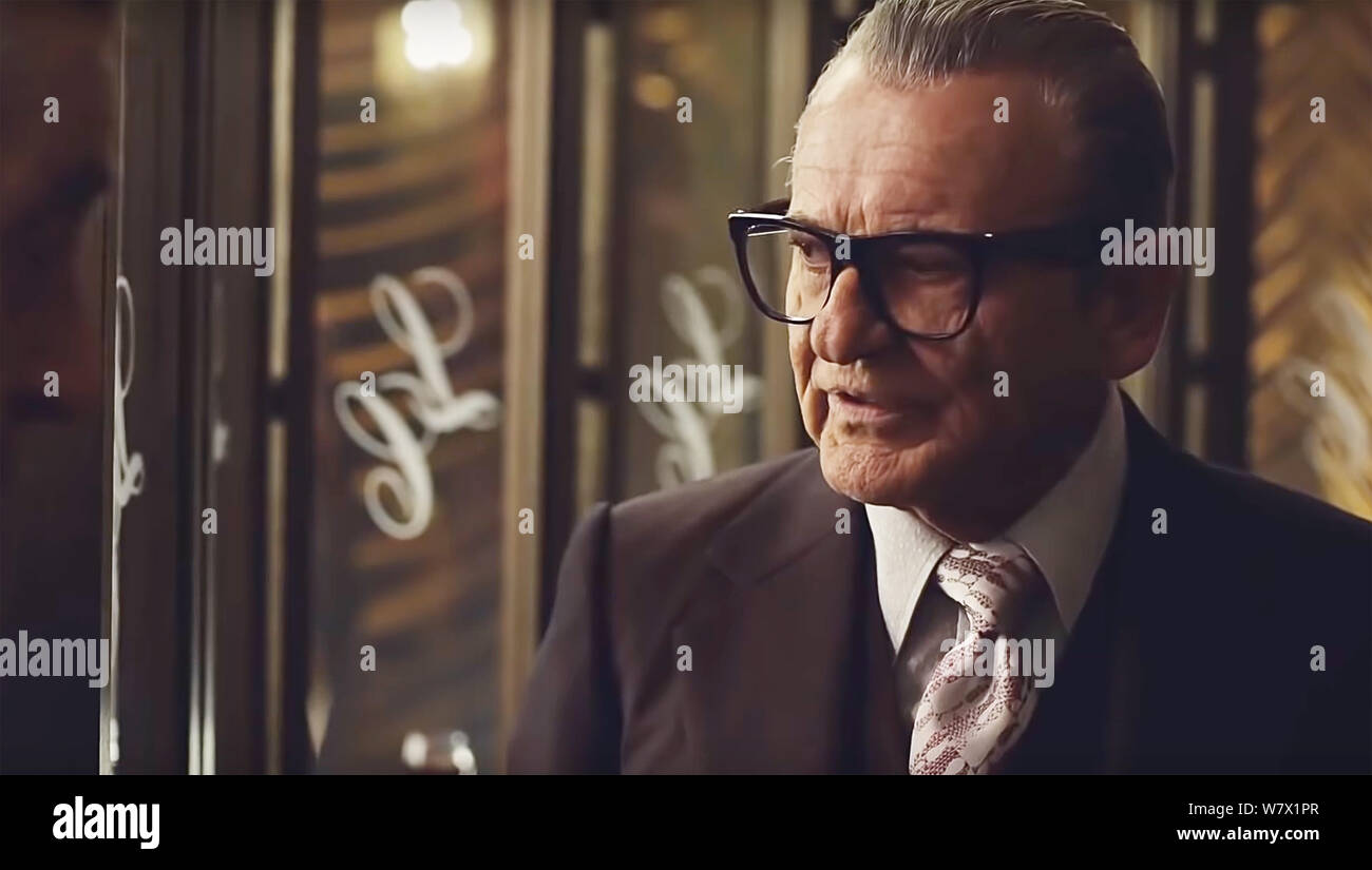 USA. Joe Pesci comme Russell Bufalino dans une scène de la nouveau film ...