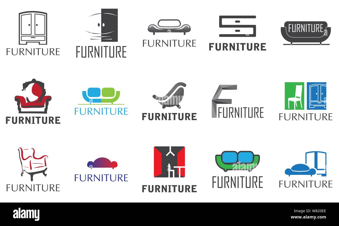 Logos de magasin Banque d'images vectorielles - Alamy