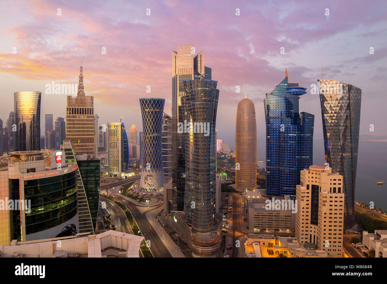 Doha city Banque de photographies et d’images à haute résolution - Alamy