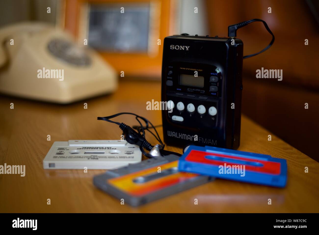 Sony Walkman 1980s Banque d'image et photos - Alamy