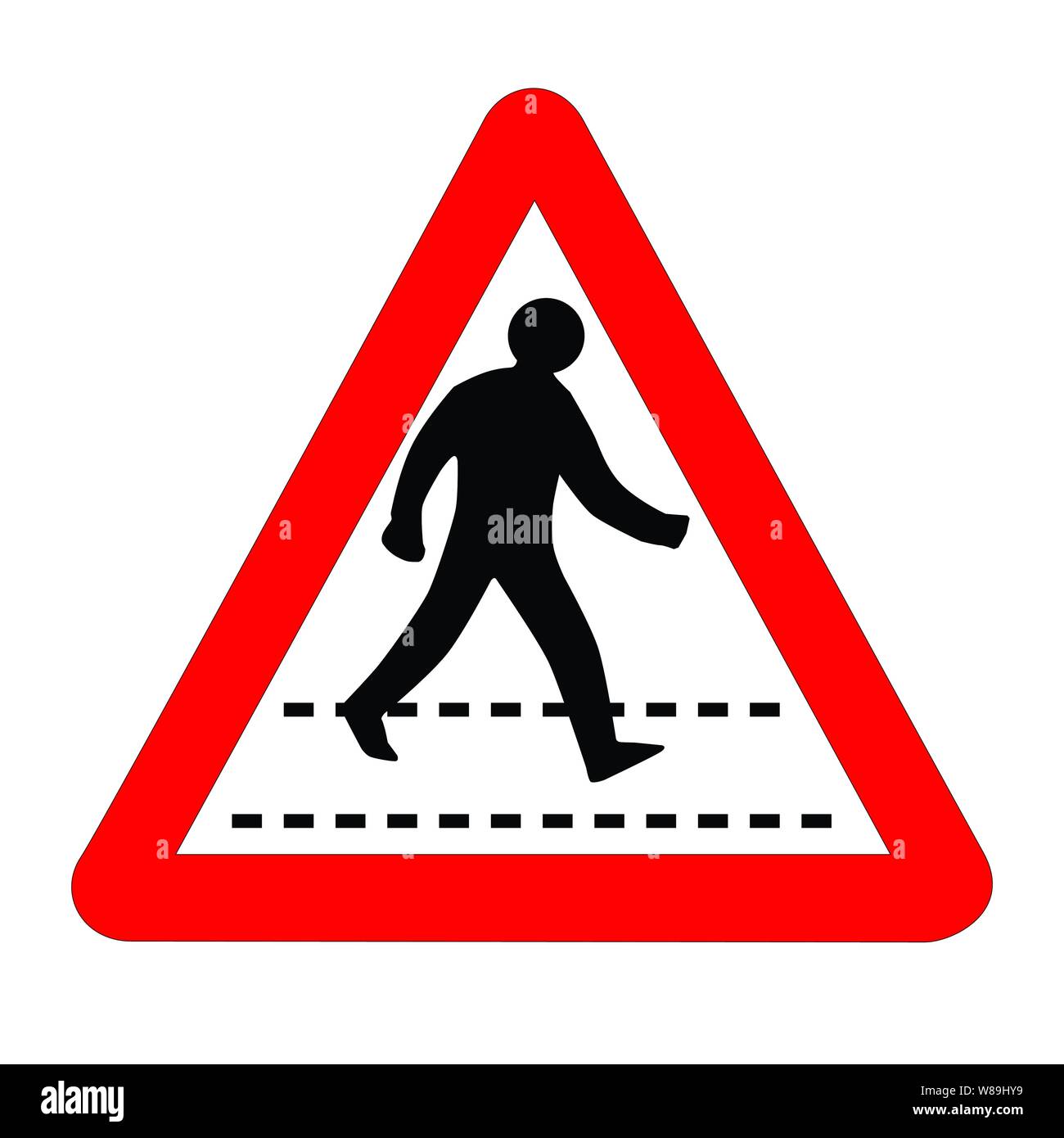 Panneau de signalisation triangle Banque de photographies et d’images à ...