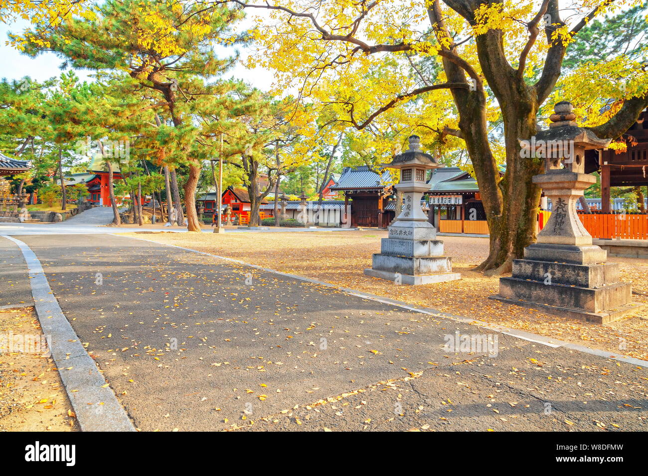 Sumiyoshi grand temple Banque de photographies et d’images à haute ...