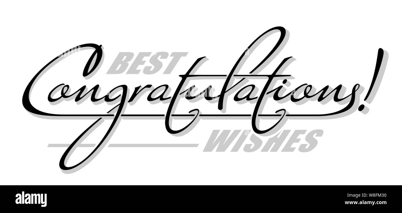 Best wishes vector vectors Banque de photographies et d’images à haute ...