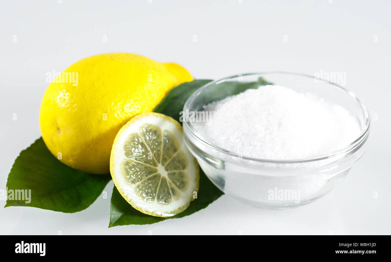 Acide de citron Banque de photographies et d’images à haute résolution ...