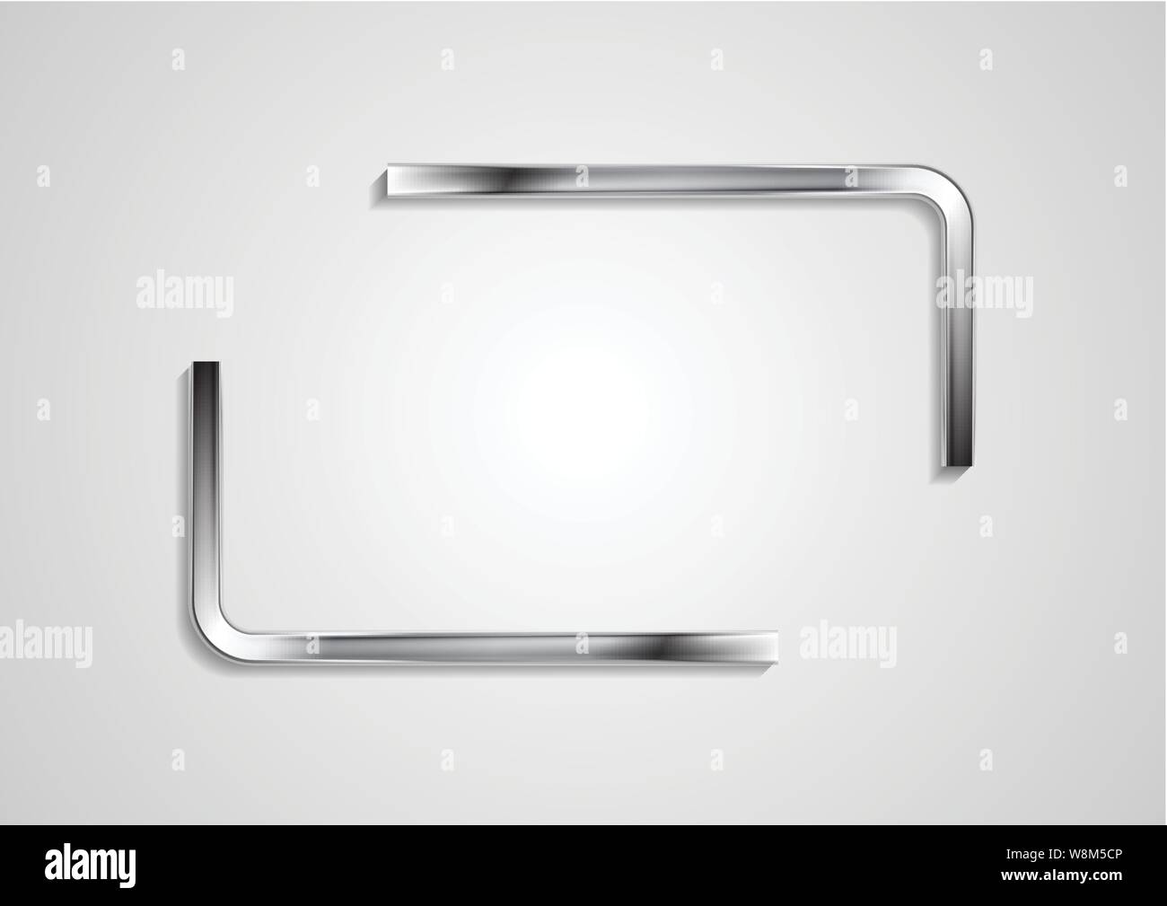 Silver background Banque d'images vectorielles - Alamy