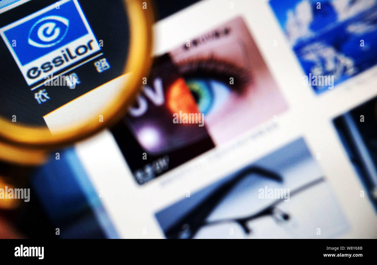 Essilor international sa Banque de photographies et d’images à haute ...