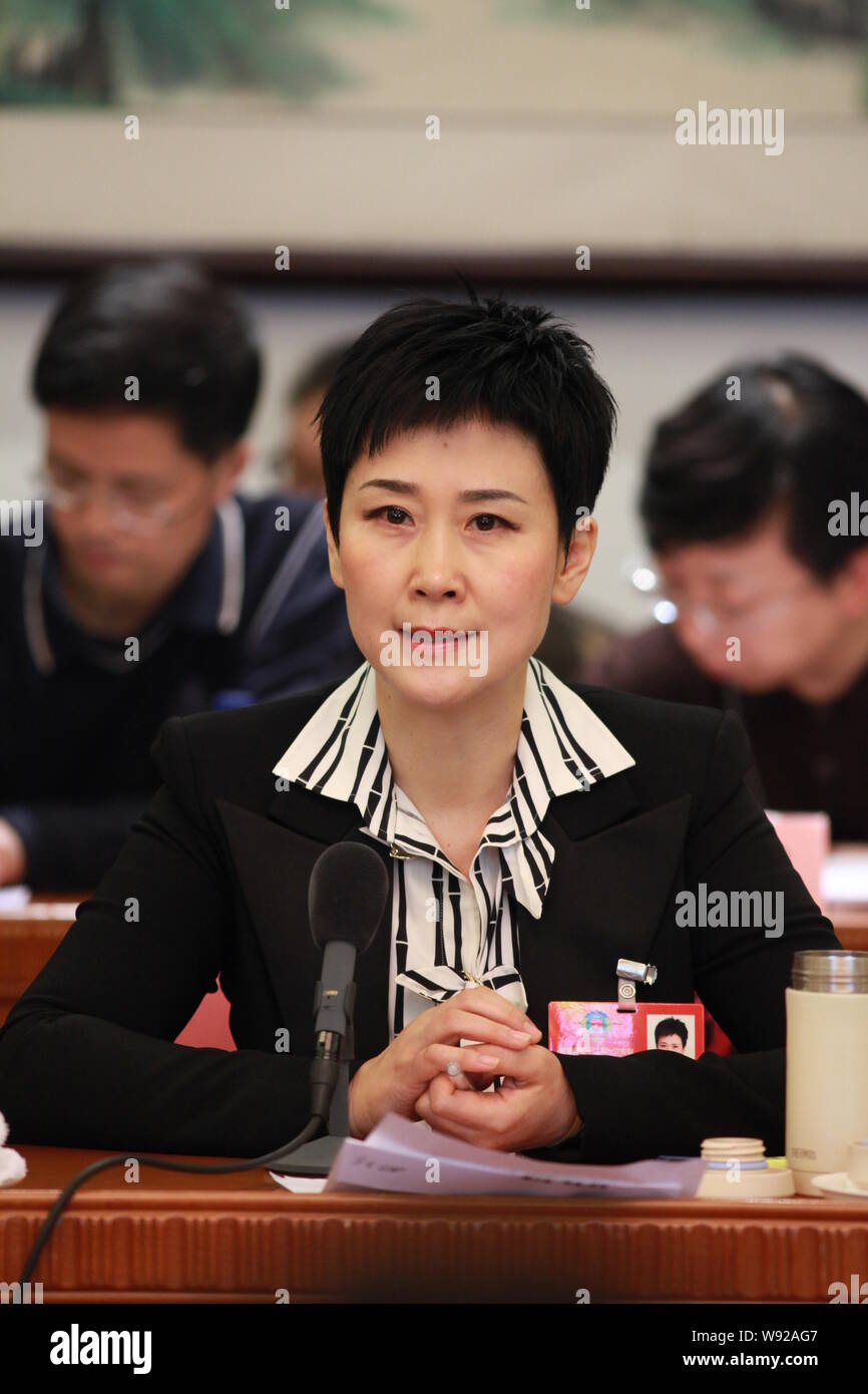 Li xiaolin Banque de photographies et d’images à haute résolution - Alamy