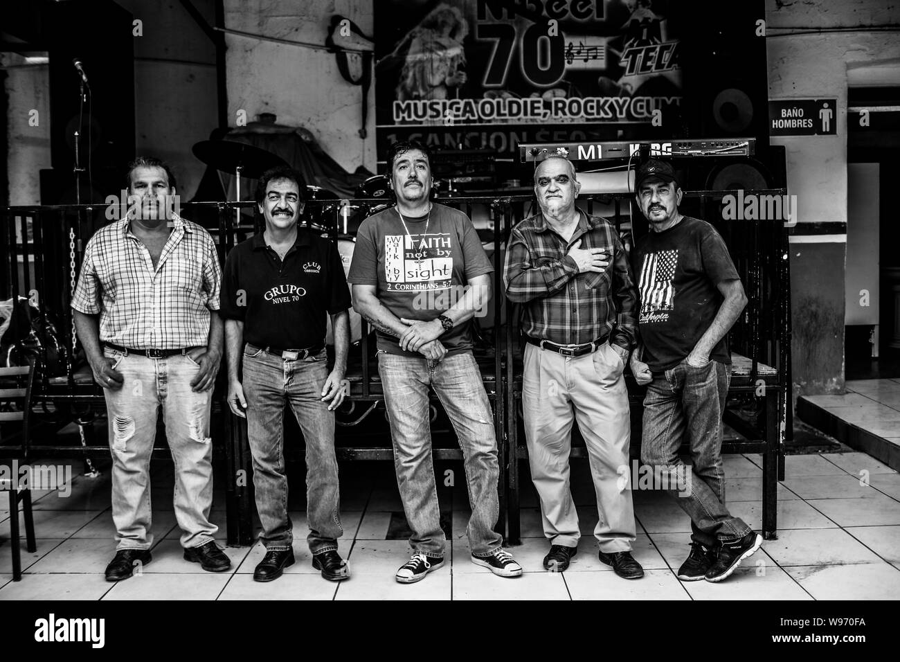 Musica mexicana Banque d'images noir et blanc - Alamy
