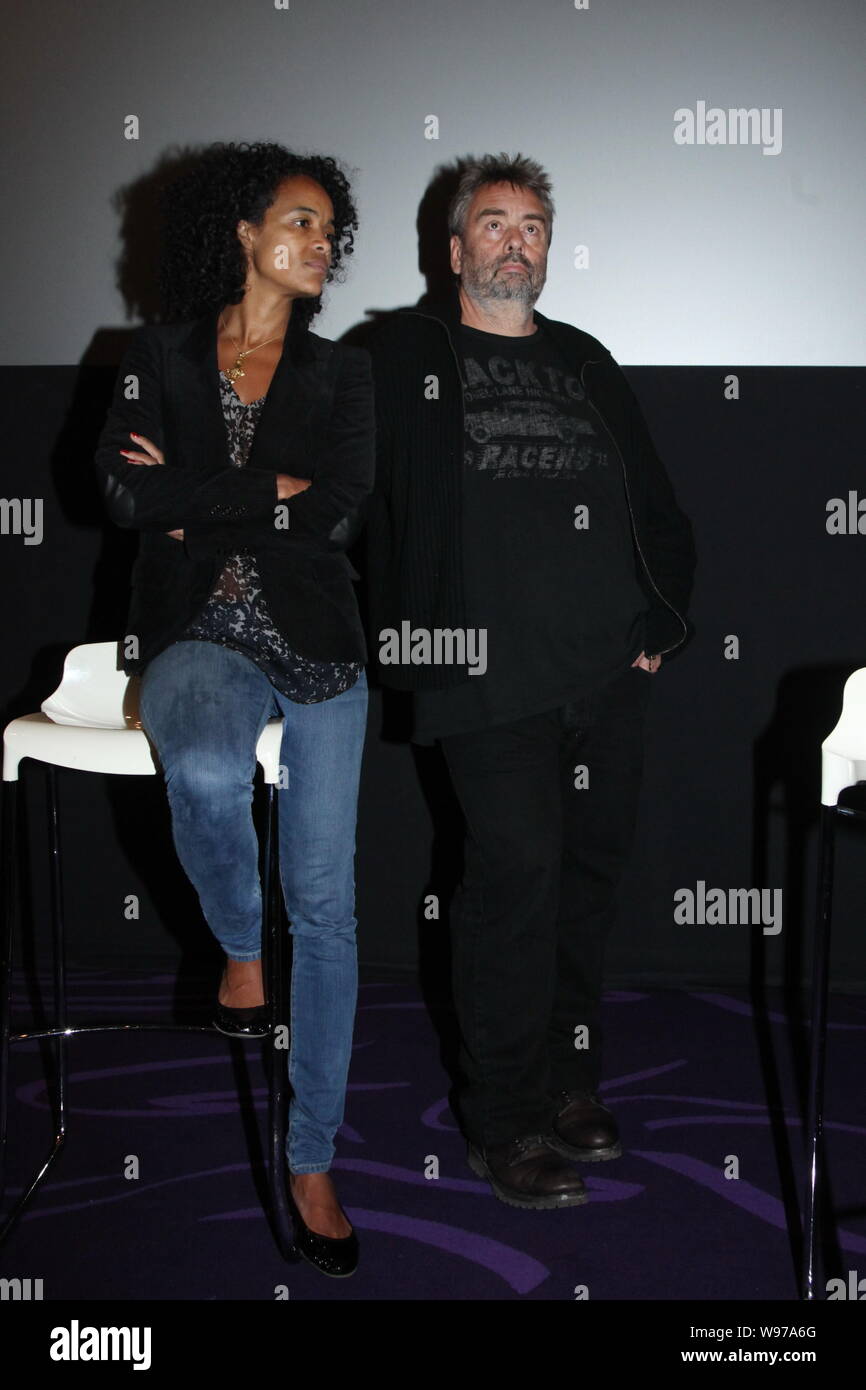 Luc besson and virginie silla Banque de photographies et d’images à ...