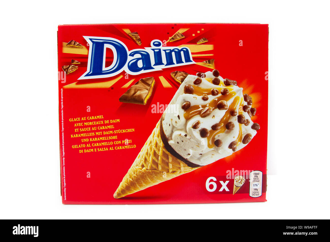 Daim ice cream Banque de photographies et d’images à haute résolution ...