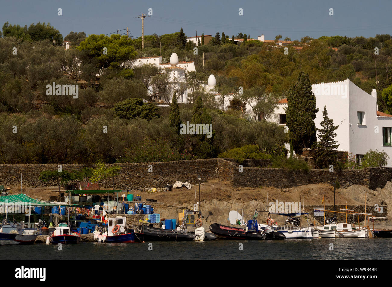 La maison de Salvador Dali à Port Lligat, Costa Brava , Espagne Photo ...