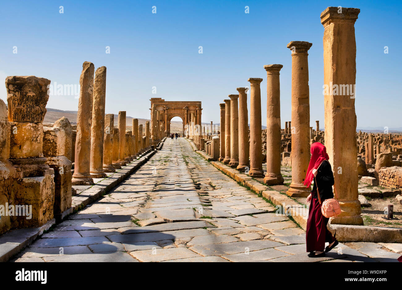 Timgad algérie Banque de photographies et d’images à haute résolution ...