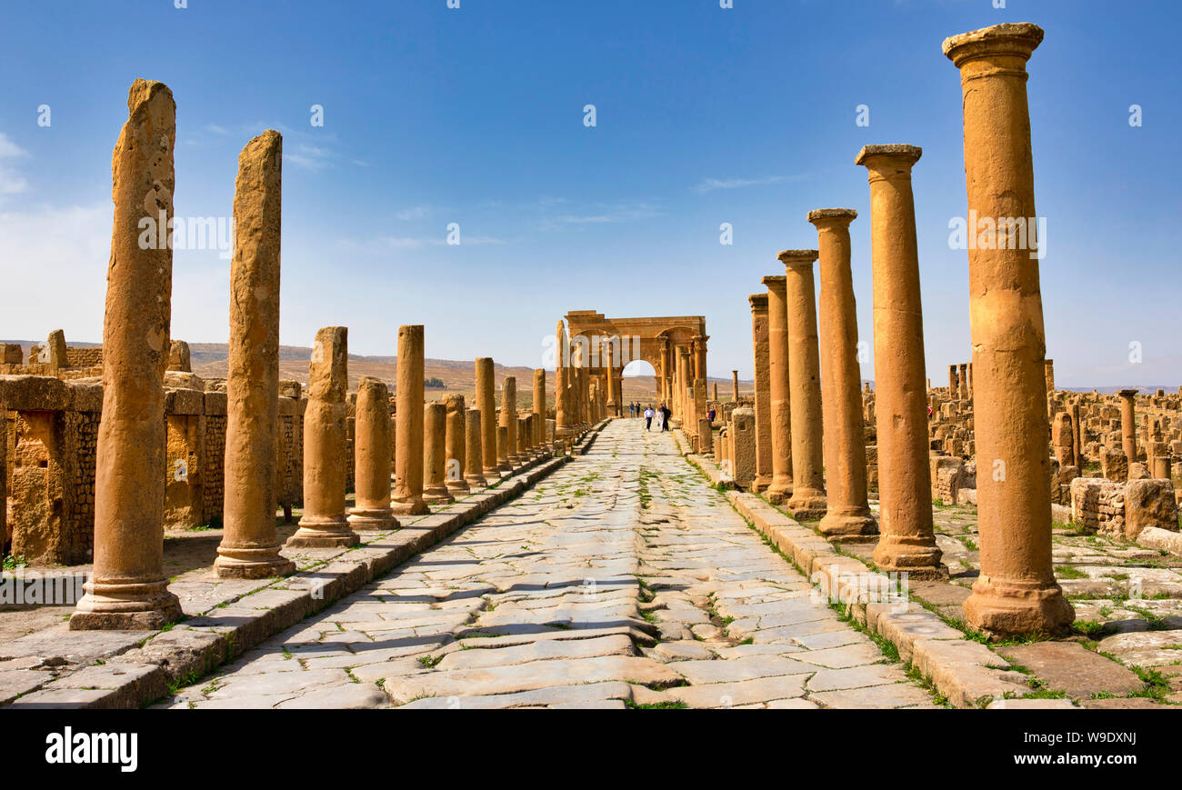 Ruines Romaines Algérie Banque d'image et photos - Alamy