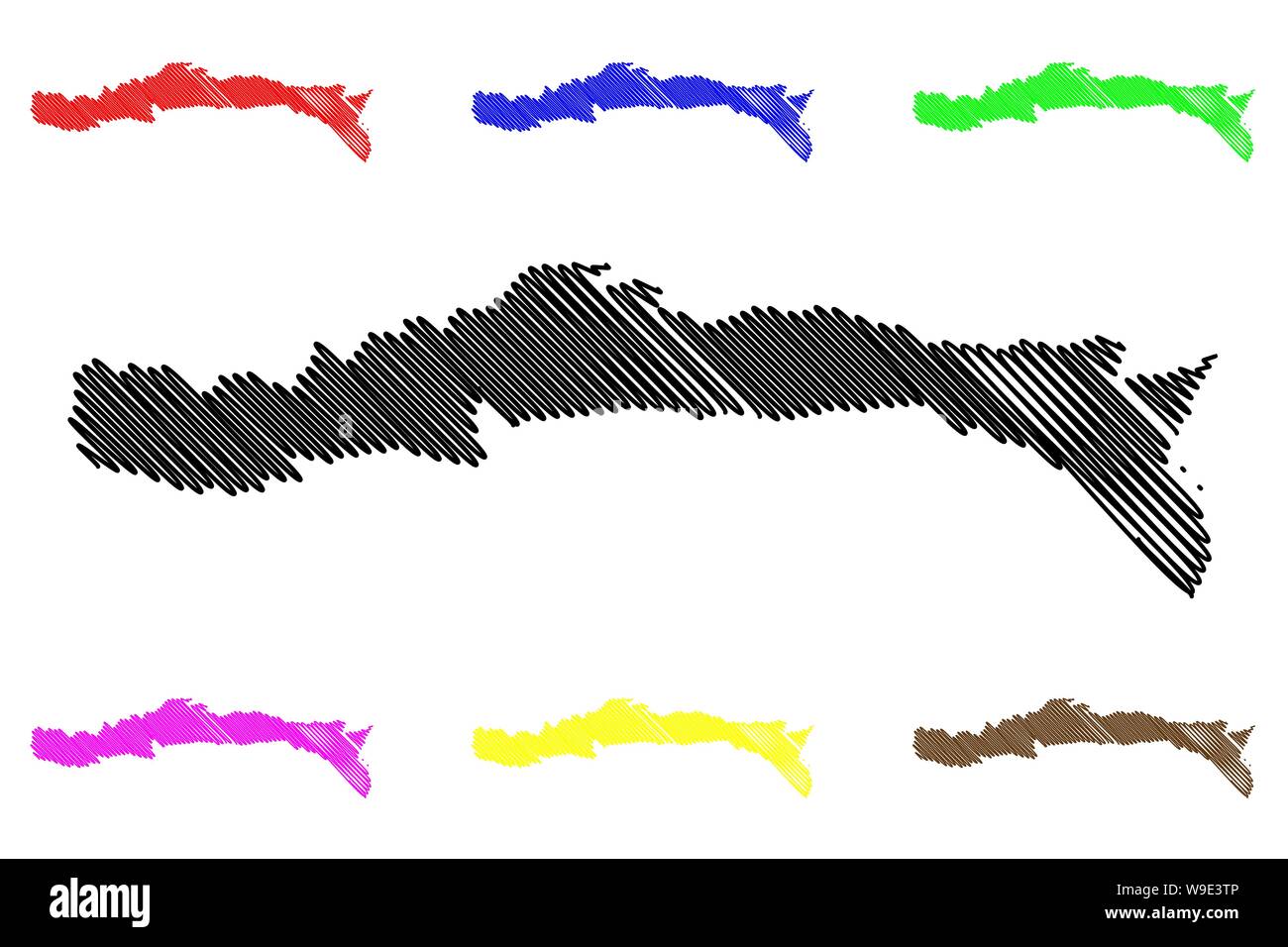 Département du Sud-Est (République d'Haïti, Hayti, Hispaniola ...