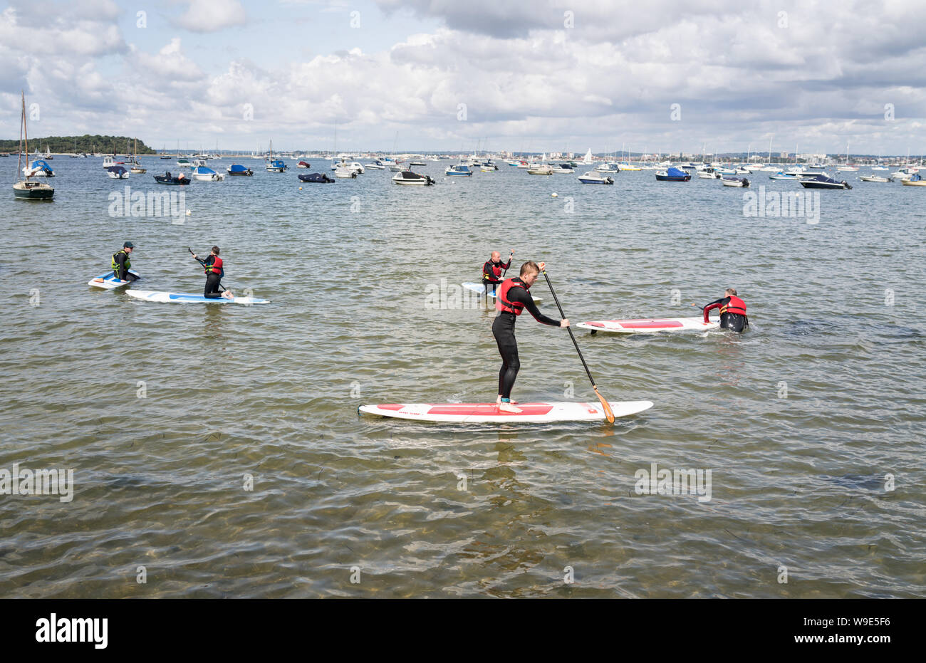 Cours de paddle board Banque de photographies et d’images à haute ...