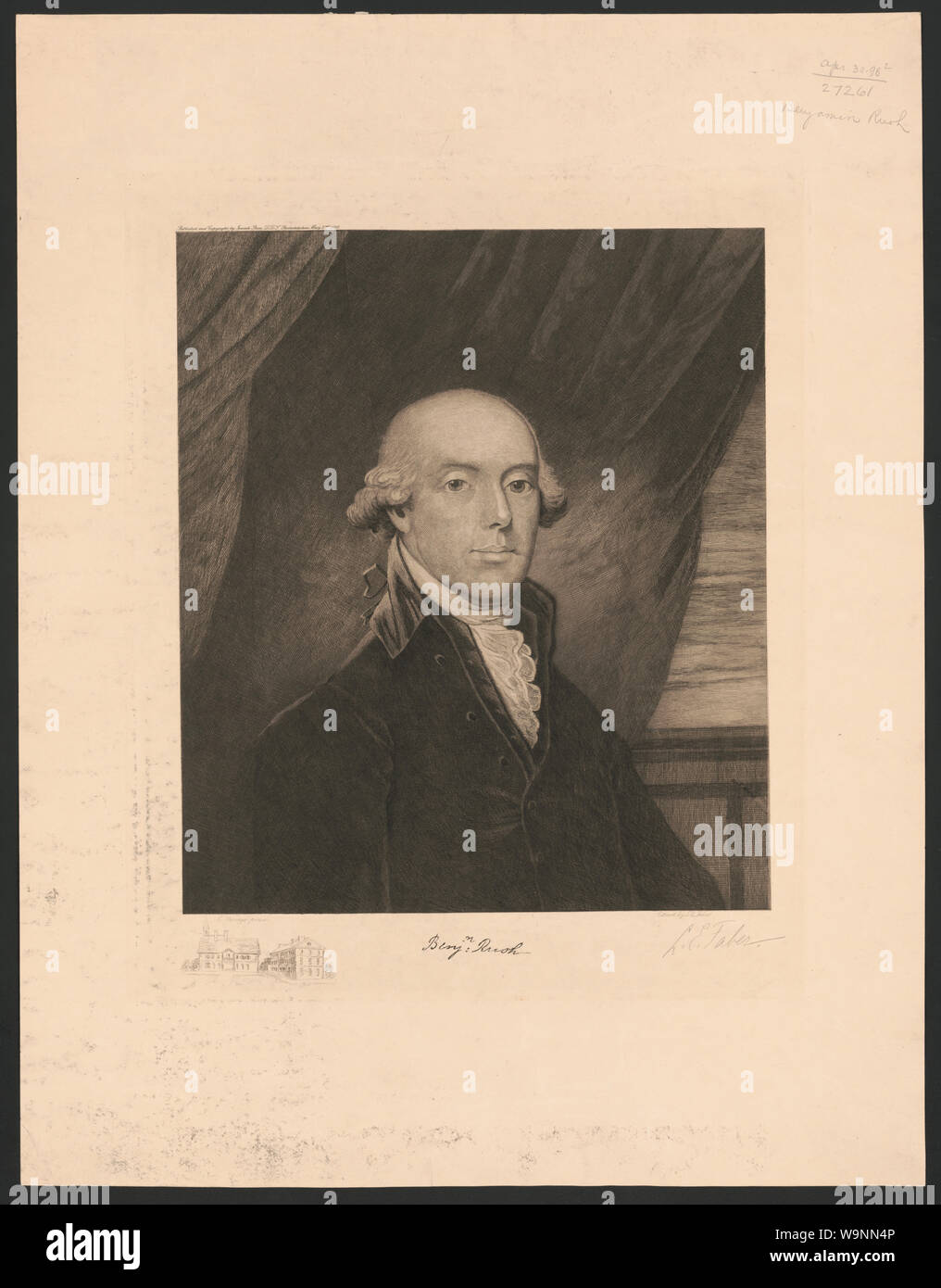 Portrait de benjamin rush Banque de photographies et d’images à haute ...