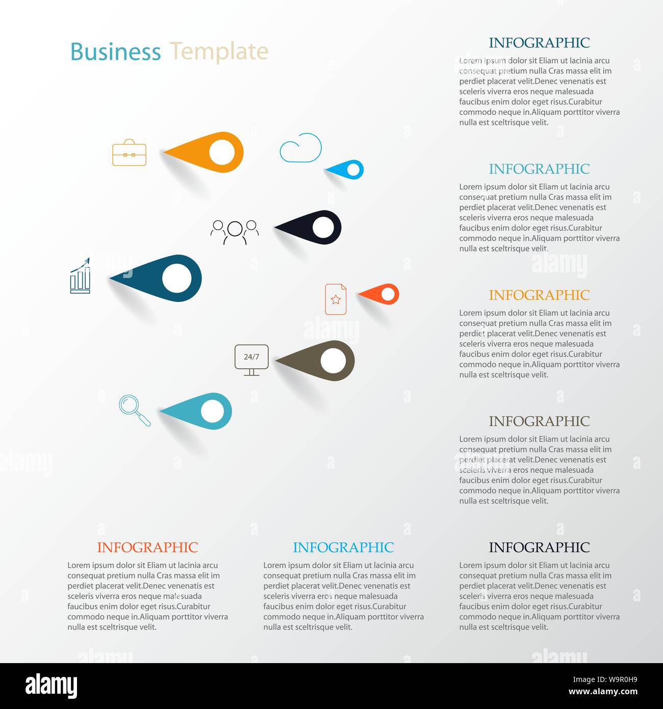 Infographie vectorielle Banque d'images vectorielles - Page 2 - Alamy