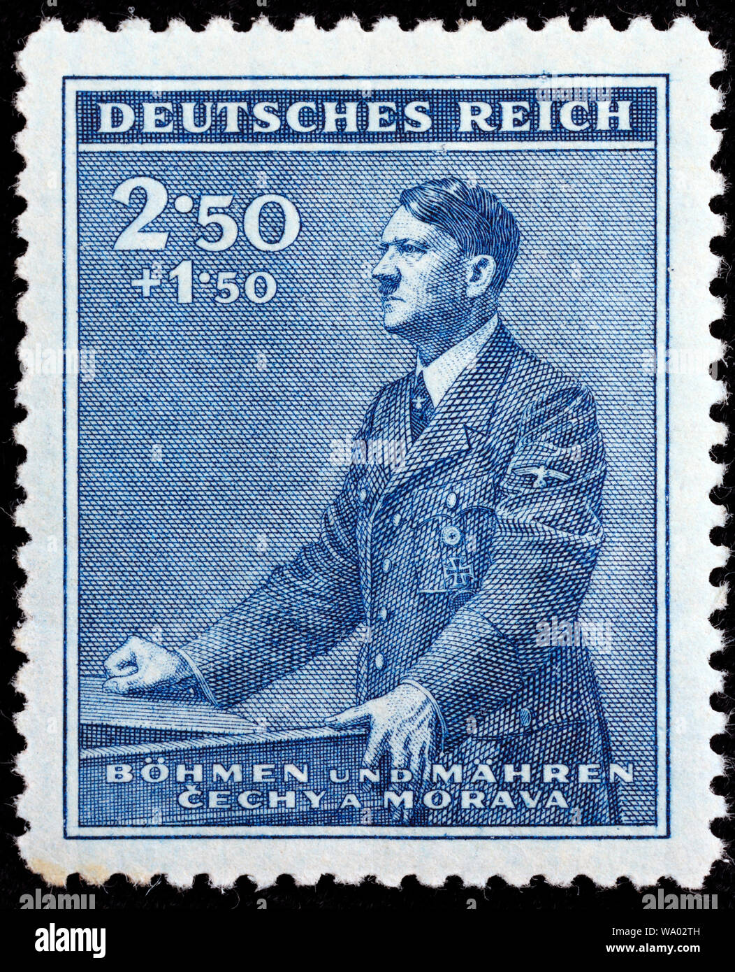 German postage stamp adolf hitler Banque de photographies et d’images à ...