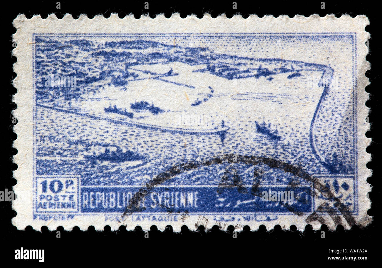 Syria stamp Banque de photographies et d’images à haute résolution - Alamy