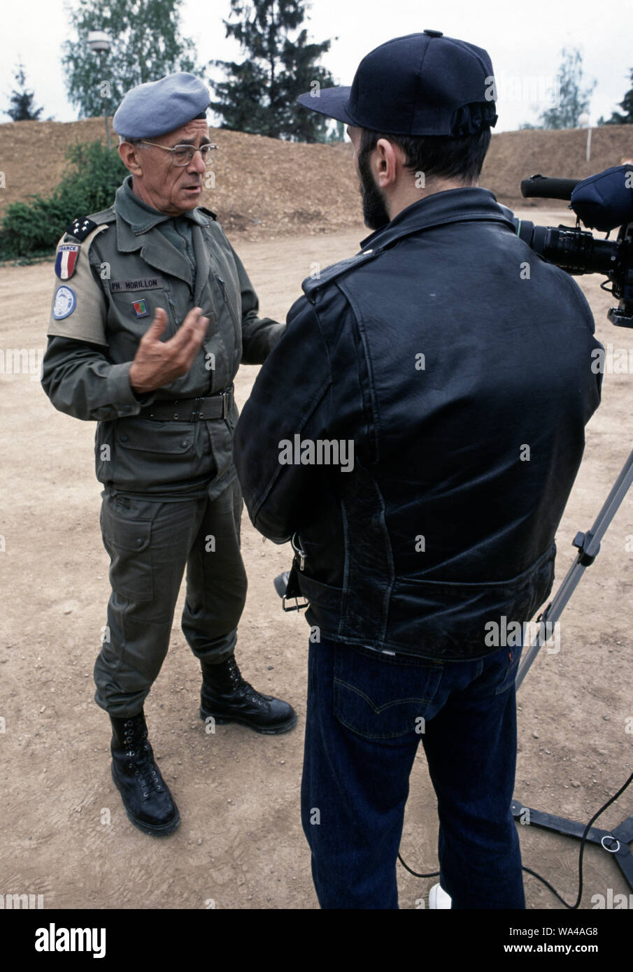 9 mai 1993 pendant le siège de Sarajevo : commandant des forces des ...