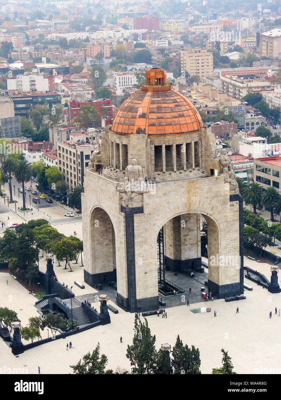 Monumento a la revolución de la ciudad Banque de photographies et d ...