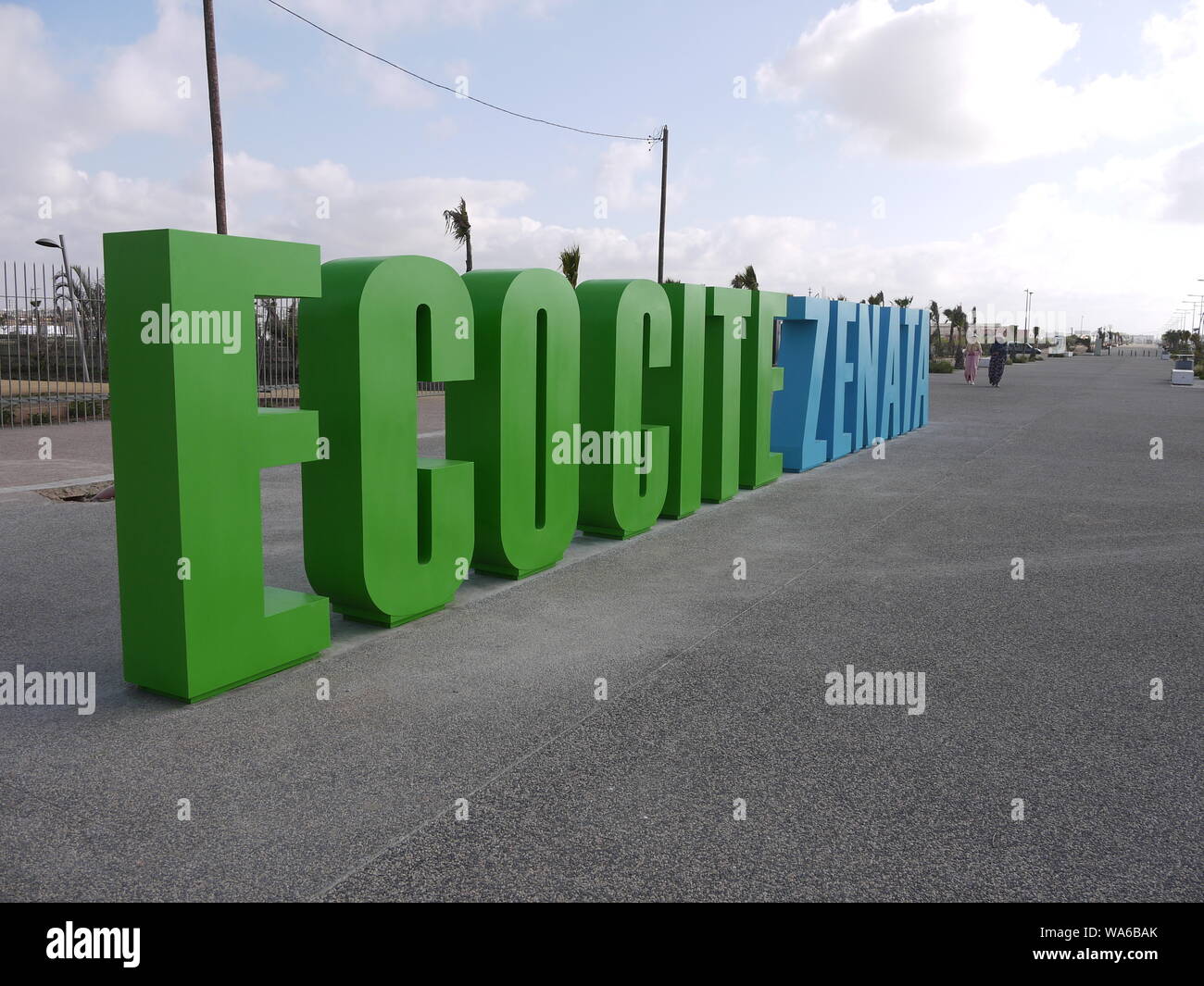 La nouvelle ville de Zenata écologique, près de Casablanca, au Maroc ...