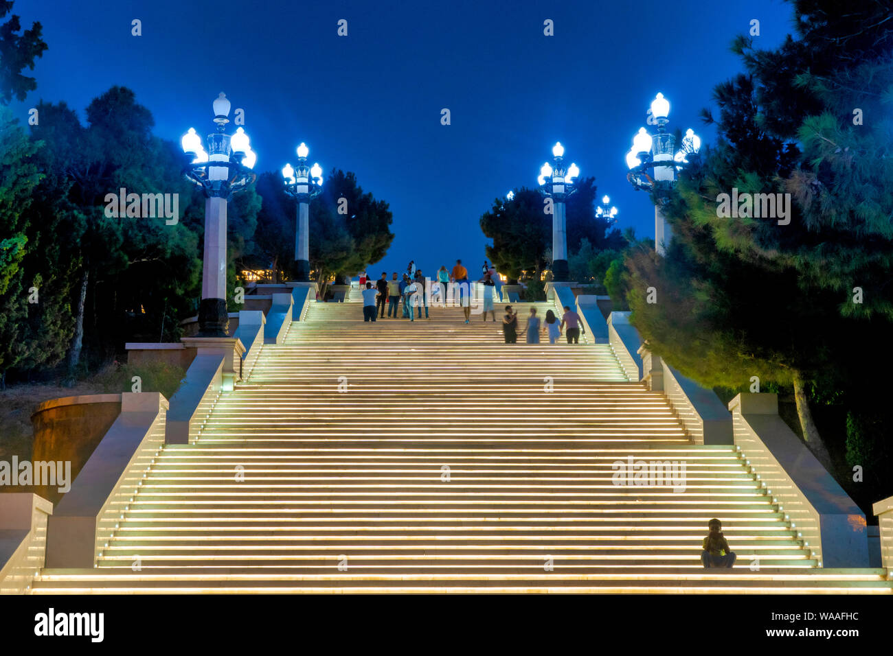Escalier du parc Banque de photographies et d’images à haute résolution ...