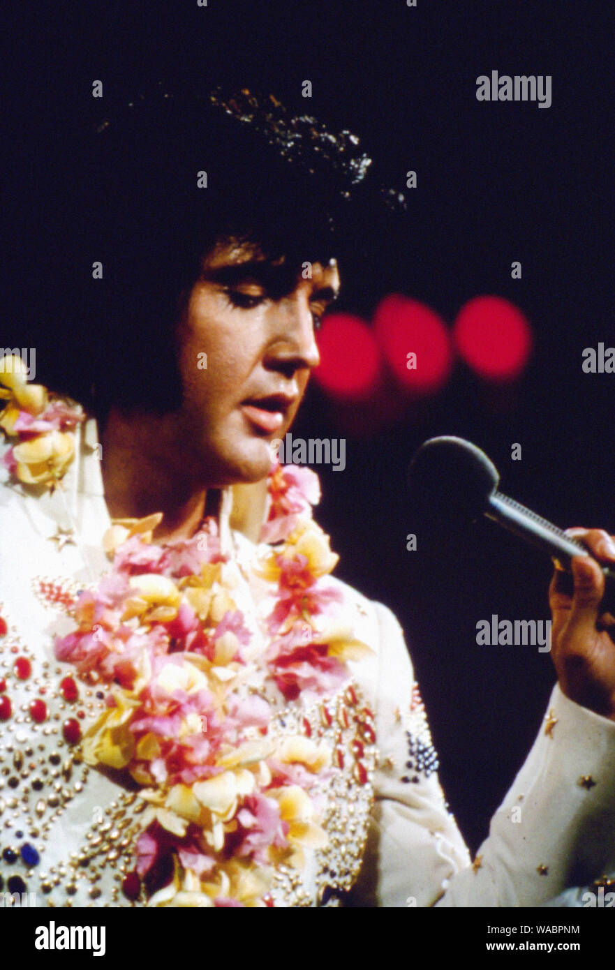 Elvis aloha hawaii 1973 Banque de photographies et d’images à haute ...