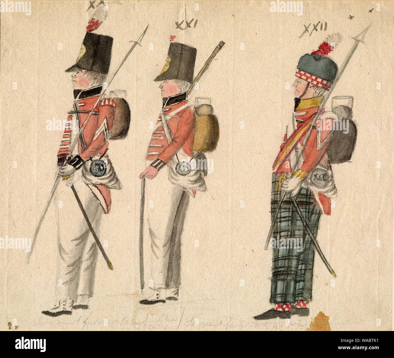 Infanterie Regiment Banque d'image et photos - Alamy