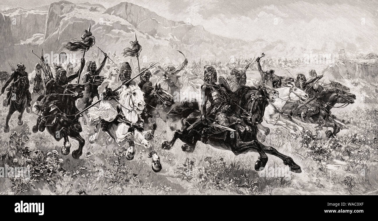 Huns 5th century Banque de photographies et d’images à haute résolution ...
