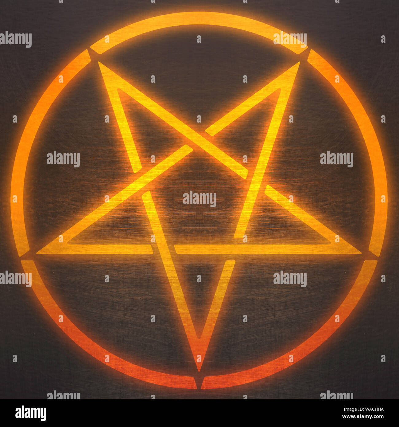 Inverted pentagram Banque de photographies et d’images à haute ...