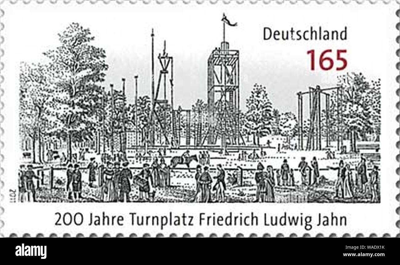 Friedrich ludwig jahn ou turnvater jahn Banque de photographies et d ...