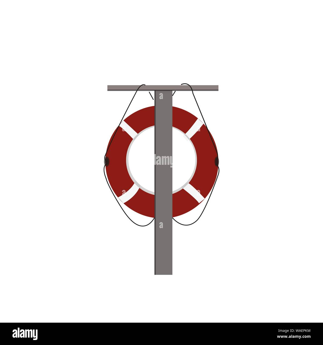 Poste de pilier Banque d'images vectorielles - Alamy