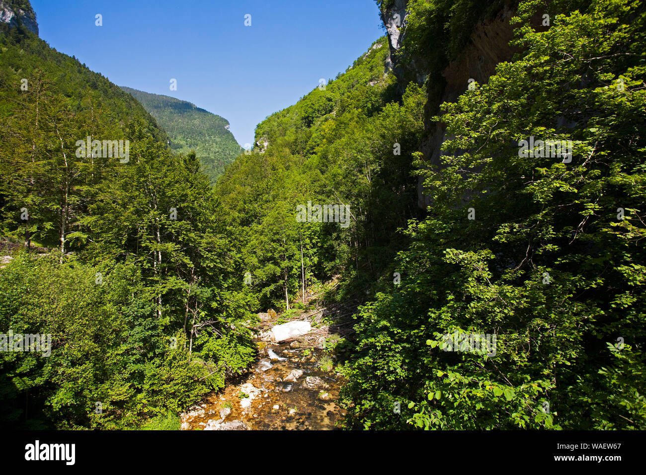 Gorges de la bourne Banque de photographies et d’images à haute ...