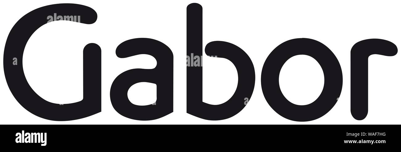 Logo gabor Banque de photographies et d’images à haute résolution - Alamy