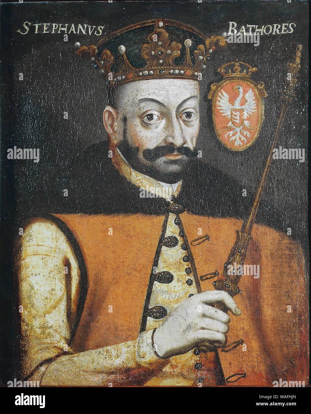 Portrait Stephen Bathory Stephen Bathory Banque d'image et photos - Alamy