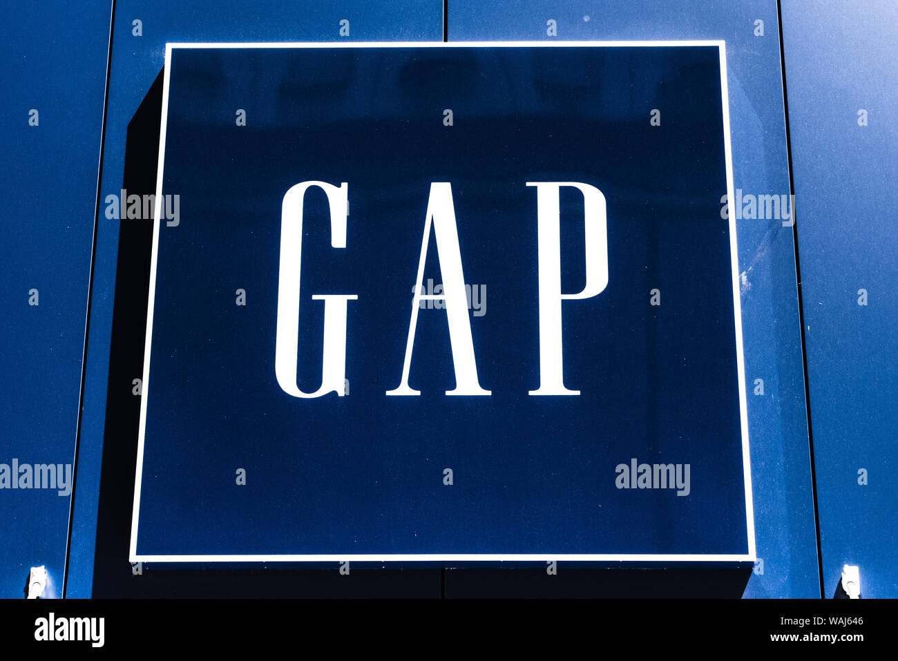 Gap Logo Banque d'image et photos - Alamy